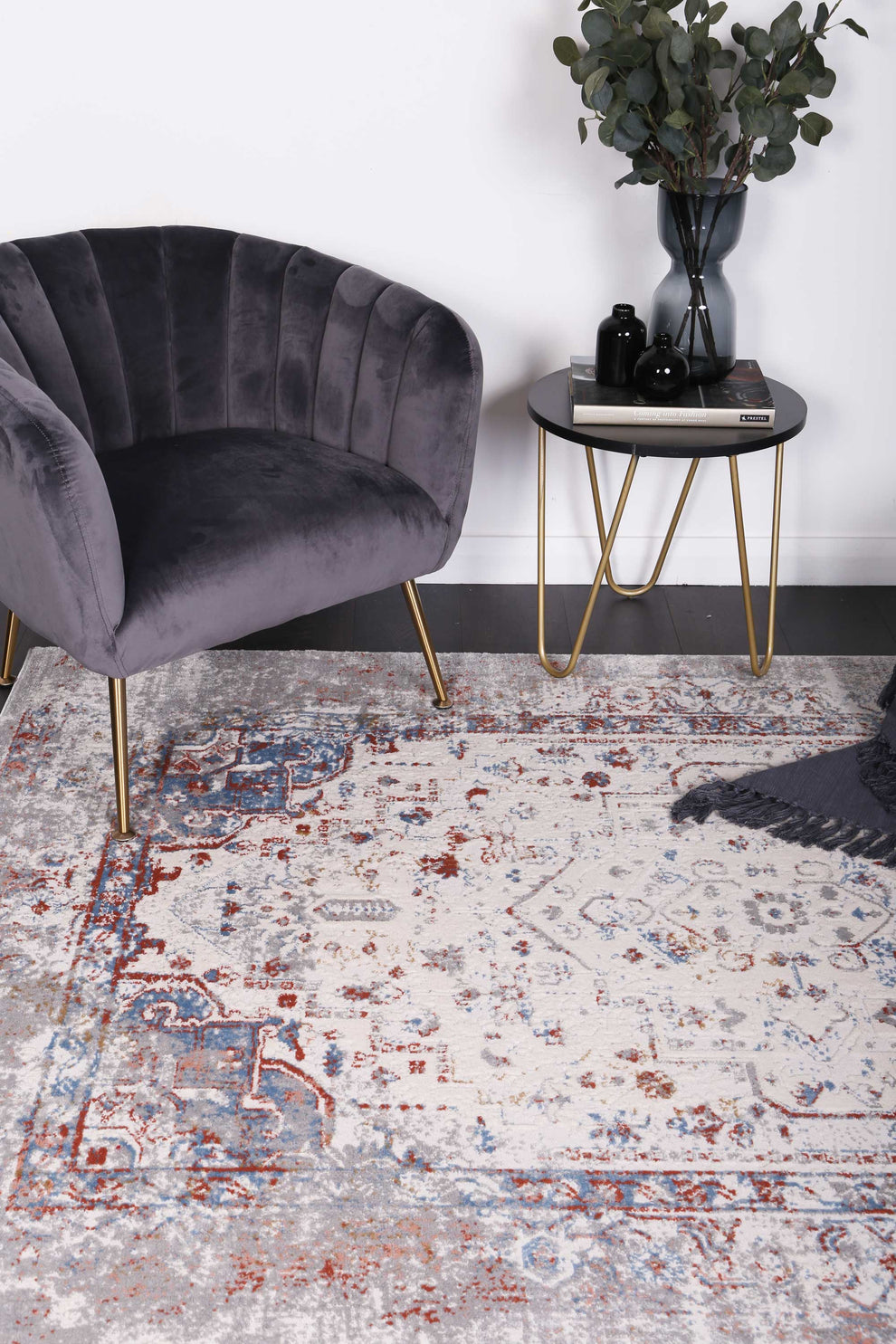 Amelia Grey Multi Contemporary Rug – InVogue Rugs and Flooring Box Hill