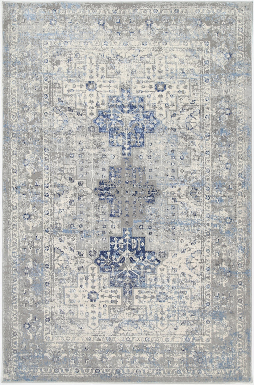 Amelia Navy Blue Oriental Rug – InVogue Rugs and Flooring Box Hill